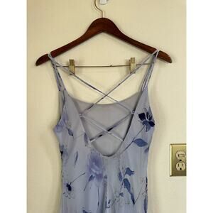 Studio Y | Dresses | Vintage Y2k 9s Studio Y Blue Floral Long Dress ...